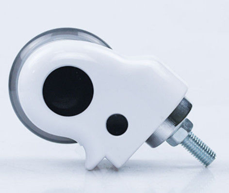 TPR hospital bed caster threaded stem 4 inch