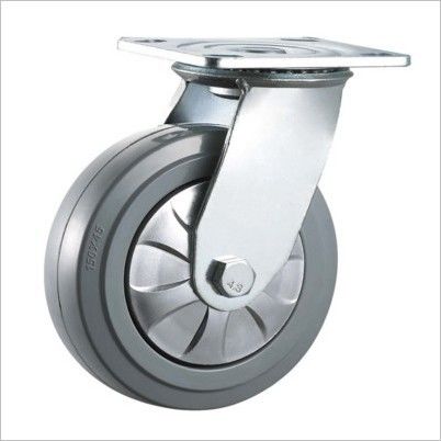 Heavy duty rubber wheels