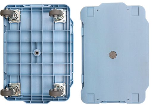 stacking and interlocking moving dolly 300lbs